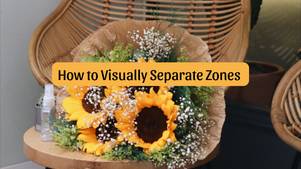 5 Easy Ways to Divide One Room into Multiple Spaces – Tiny Oasis Decor